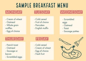 Assisted Living: Menus, Nutritional Guidelines, and Examples – Caring ...